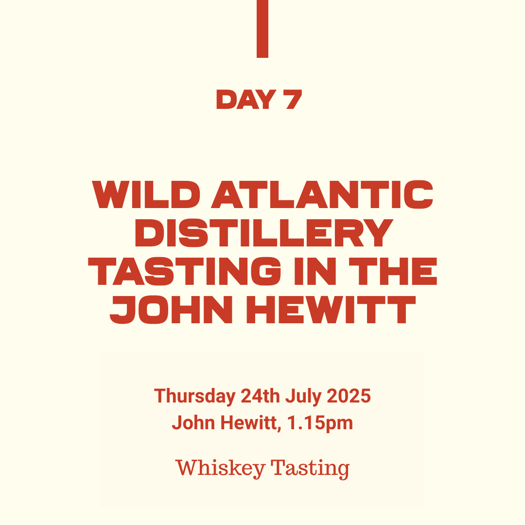 Wild Atlantic Distillery Tasting in the John Hewitt – Belfast Whiskey Week