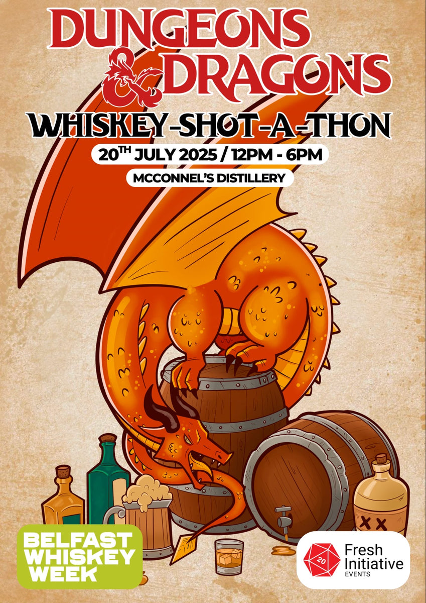 Dungeons & Dragons Whiskey Shot A Thon – Belfast Whiskey Week